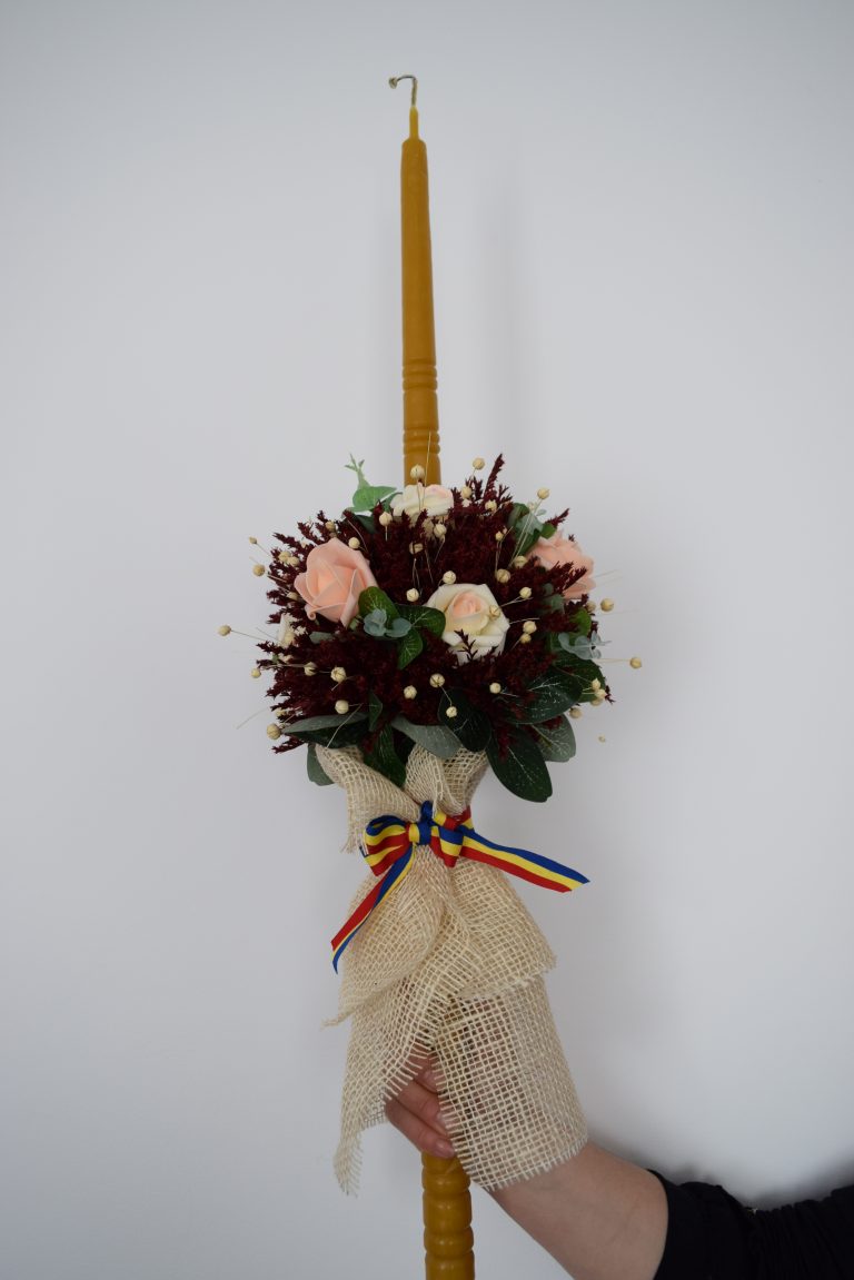 Decoratiune lumanare Inviere – AP.007 – Magazin FDL Speranta